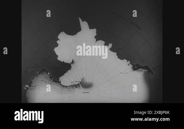 1947 - An animated map shows different discoveries made on Byrd's ...