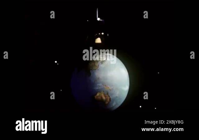 1965 - Animation is used to show some of NASA's accomplishments of the ...