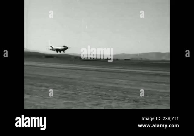 1947 - Pilot Chuck Yeager lands a Bell XS-1 transonic research aircraft ...