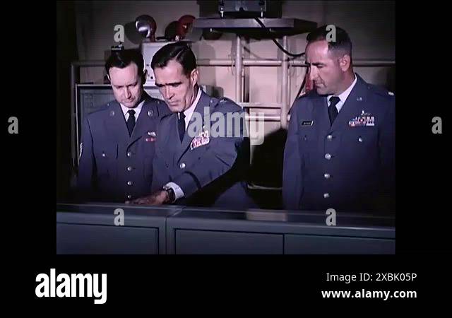 1960s - A senior controller demonstrates what happens if an alert ...