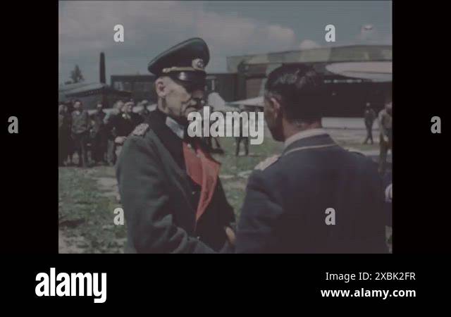 1945 - Nazi Field Marshal Karl Rudolf Gerd von Rundstedt boards a ...