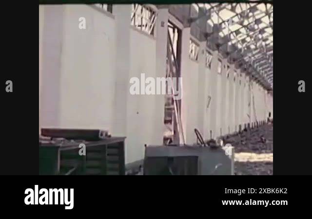 1945 - A flooded, wrecked factory is shown in the aftermath of the ...