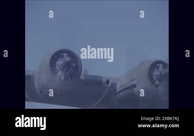 1943 - The engine and propeller are shown as the Memphis Belle, a ...