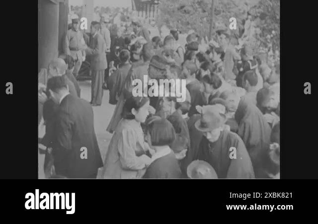 1940s - Japanese people perform various Shinto rituals, Japanese people ...