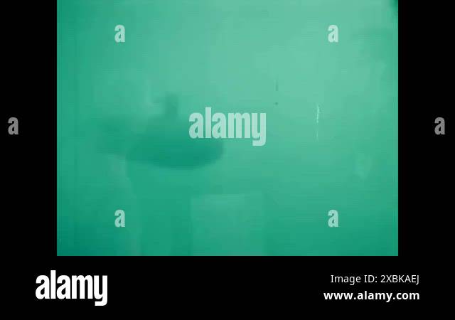 1970 - Sound waves bounce off the hull of a submarine and off the ...