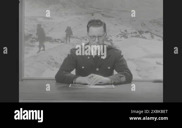 1950 - An animated map shows how the Chinese army fought back against ...