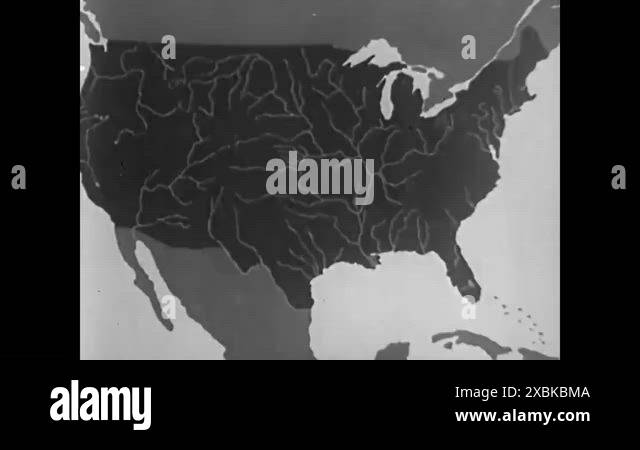 1931 - An animated map shows the westward expansion of the United ...