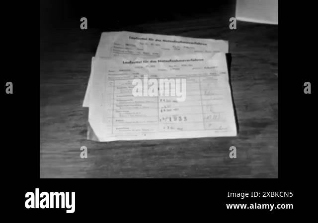 1953 - At the screening process for entry to a refugee camp in Western ...