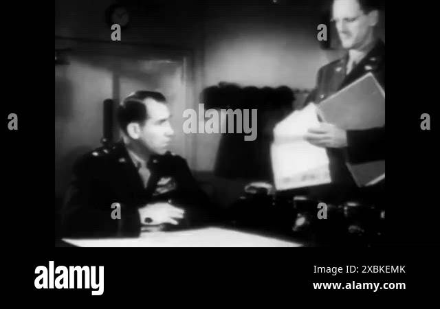 General Fred Anderson plans attacks on Nuremberg and Danzig in Germany ...