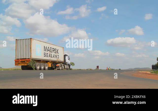 Maersk sealand shipping container Stock Videos & Footage - HD and 4K ...