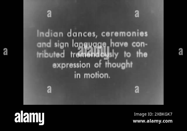1933 - Native Americans participate in a traditional ceremonial dance ...
