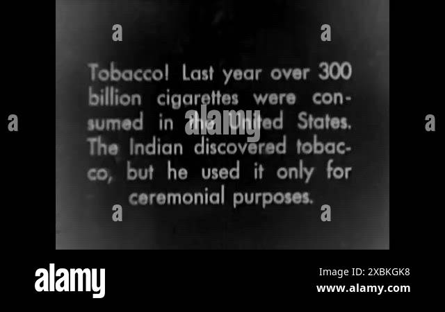 1933 - Native Americans smoke tobacco in a traditional ceremony ...