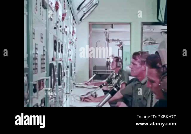 1974 - The medical console of the US Navy's Ocean Simulation Facility ...