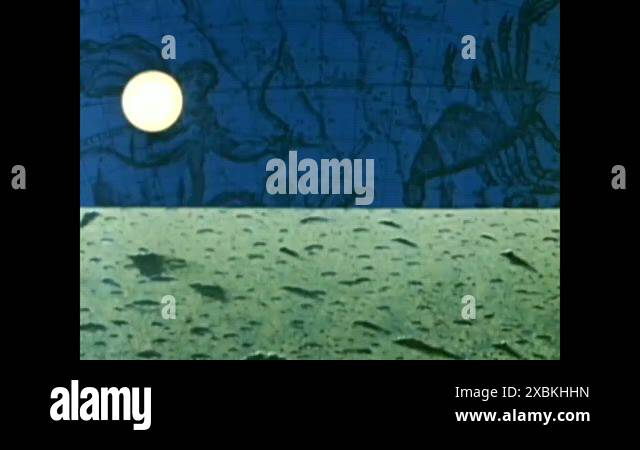 1968 - An animated segment shows the importance of sunlight to a lunar ...