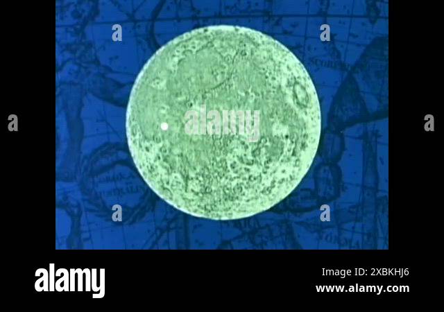 1968 - An animated segment shows how the moon's orbit around the Earth ...