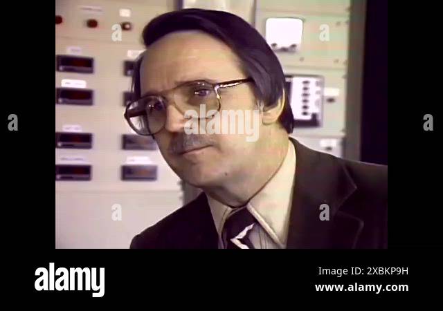 Ronald Thomas, the Manager of the Wind Energy Project Office, talks to ...