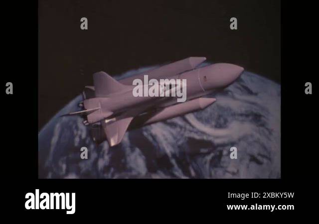 1975 - Scale models show NASA's plans for future spacecrafts ...