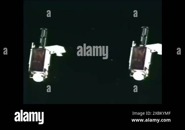 1976 - Diagrams are used to show how messages are sent from satellites ...