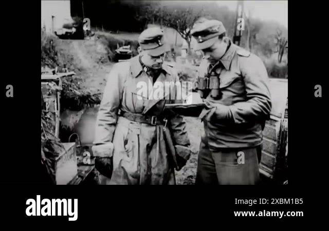 1944 - Captured Nazi footage shows Germans from all walks of life in ...