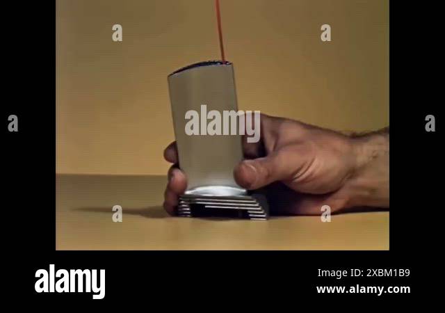 1955 - Ceramic tubes are formed for a turbine blade prototype Stock ...