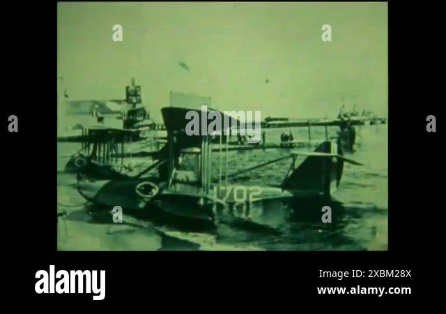 1920s - The US Navy's early attempts at a flight program are shown as ...