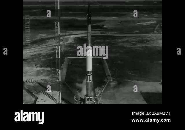 A Vanguard rocket explodes on a launchpad and aerospace engineer ...