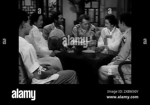 1962 - An American soldier stationed in Korea meets the family of one ...