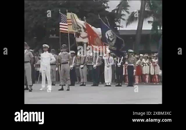 1966 - LBJ welcomes the South Vietnam Chief of State Nguy n V n Thi u and South Vietnam Prime ...