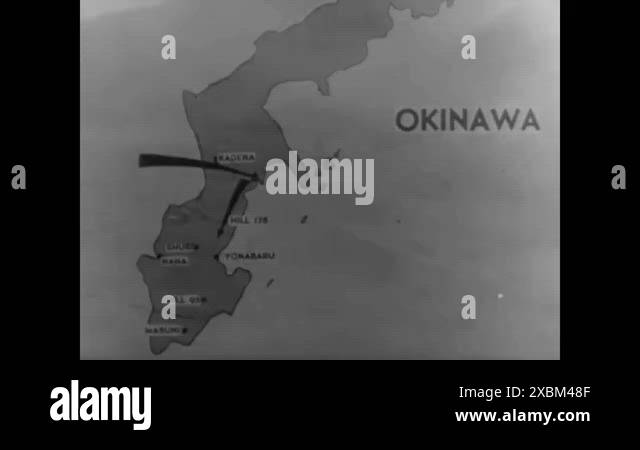 1945 - The US Army fights Japanese troops on the ground in Okinawa, while the US Navy deals with ...