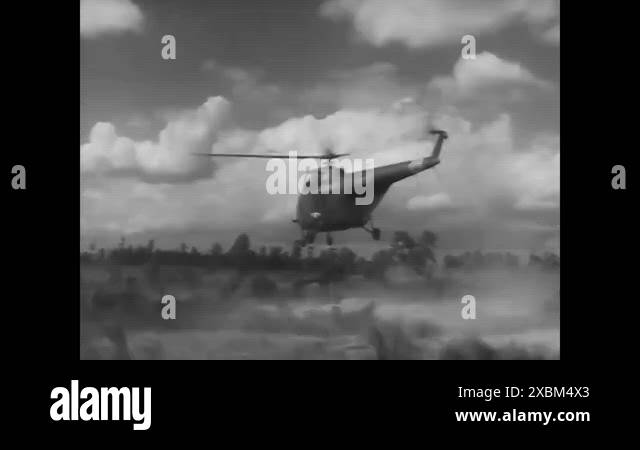 1957 - Different aircrafts are experimented with by the US Army ...