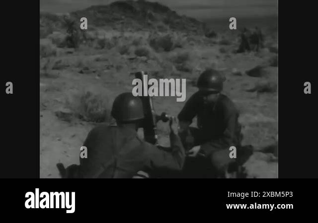 1957 - The Task Force Warrior soldiers finish setting up their defense ...