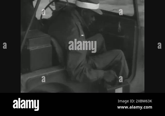 1957 - The Radsafe team checks gamma radiation levels after the atomic ...