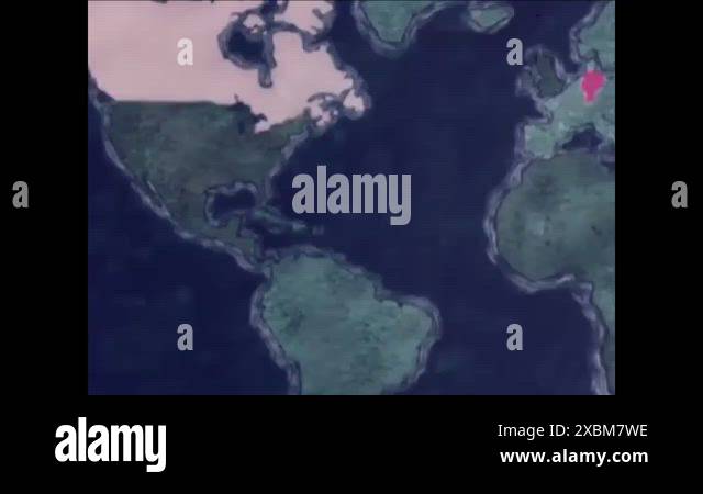1960s - A partially-animated sequence shows how radiation ...