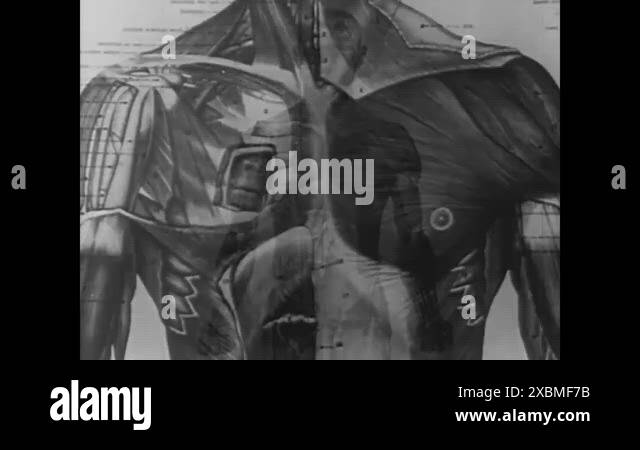 1951 - An animated segment shows the duality of everyone's inner man ...