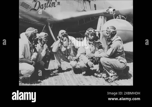 1944 - African-American pilots graduate from the Tuskegee Institute to ...