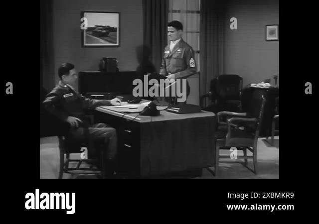 1964 - Lieutenant Colonel Rawlings speaks with Captain Lawrence about ...