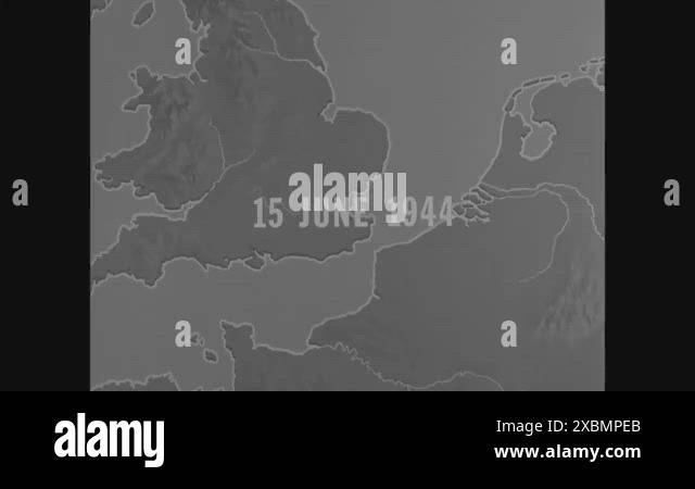 1944 - Air Force A-20’s bomb German industrial targets in France in ...