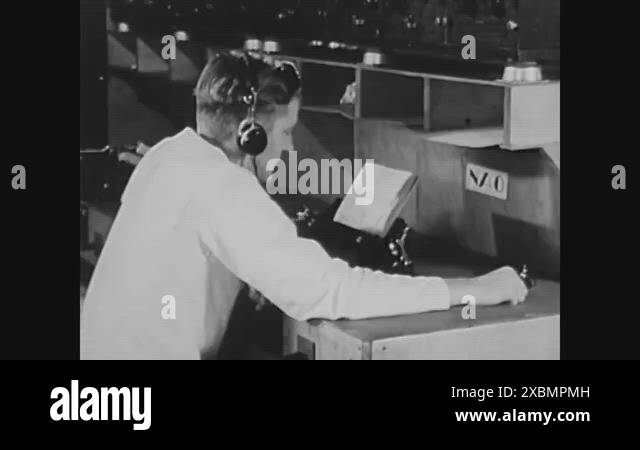 1944 - A coin stays on the wrist of a radioman when sending Morse Code ...