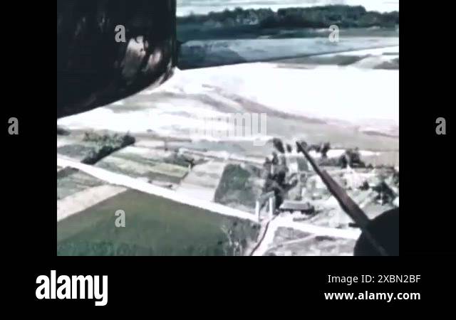 1968 - Air Force F-100 and F-4 aircraft drop bombs and napalm on enemy ...