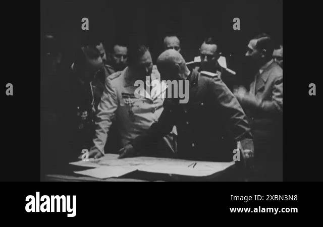 1943 - An animated map shows how France intended to fortify itself ...