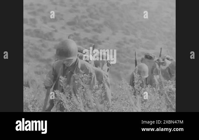 1944 us troops battle way Stock Videos & Footage - HD and 4K Video ...