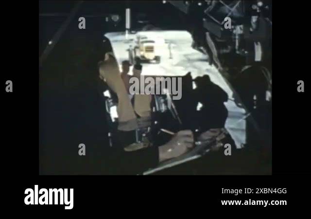 1952 - A Douglas C-124 Globemaster II and the USS Curtiss are used to ...