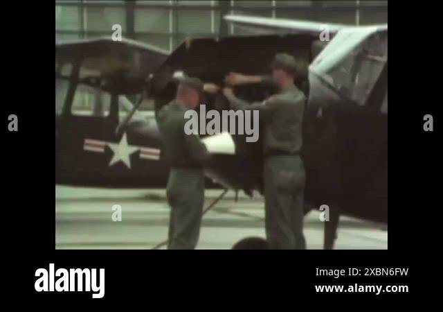 1968 - Soldiers at Fort Eustis are familiarized with the army's fixed ...