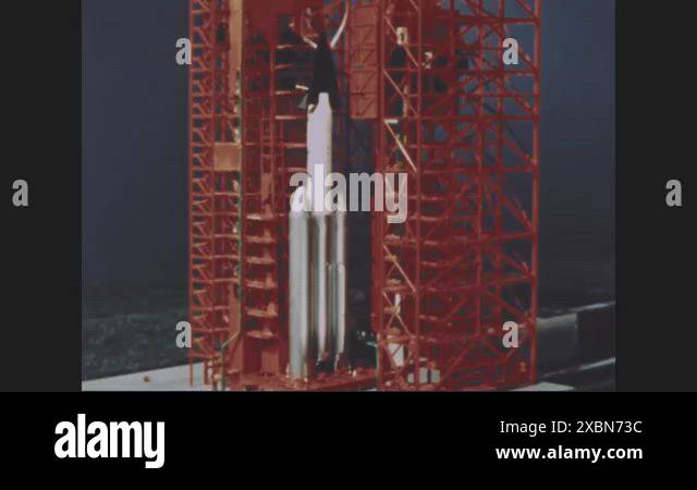 1963 - The Atlas Rocket is launched with the Titan III booster at Cape ...