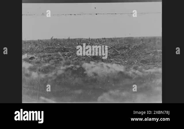 1917 - South African troops raid enemy trenches during the Battle of ...