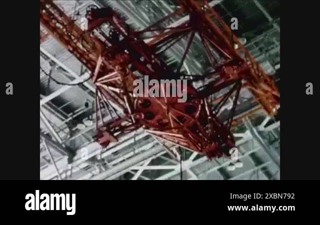 1963 - A pilot operates the Project Gemini rendezvous-docking simulator ...