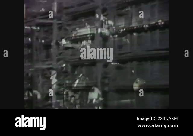 At the NORAD Combat Operations Centre in the 1960s, the commanders of ...