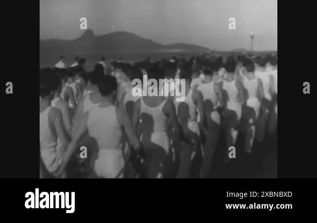 Scenes from Rio and other locations in Brazil during World War Two ...