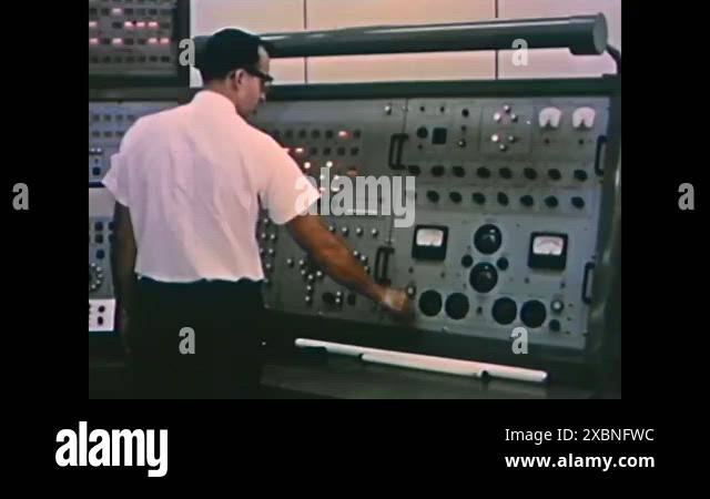 The Gemini mission simulators are computer driven and controlled by an ...