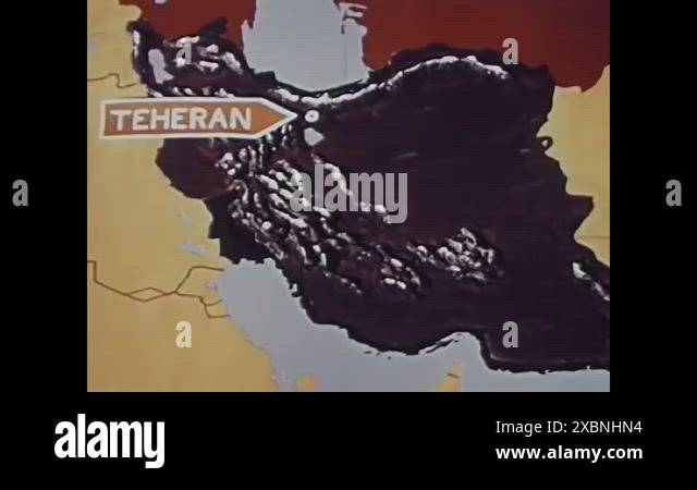 A map of Tehran, Iran, and the city itself, including universities, are ...